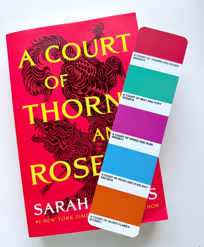 ACOTAR Color Swatch Bookmark – Allie Rose Co.